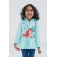Disney Princess Ariel Little Girls Fleece Zip Up Hoodie Infant to Big ...