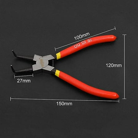 JOYWEI Circlip Plier Inner And/outer Bend/inner Straight/outer Straight ...