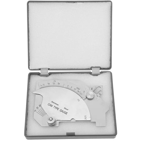 Steel Weld Gauge Sturdy Welding Measure Tool Stainless Steel MG-8 Bridge Welding Gage Seam ...