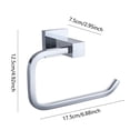 CaiTeLin Modern Metal Toilet Paper Stand, Wall Mounted Bathroom Tissue ...