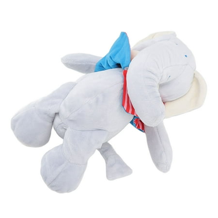 Stuffed Elephant Plush Animal Toy, Sensory Stimulation Soft ...