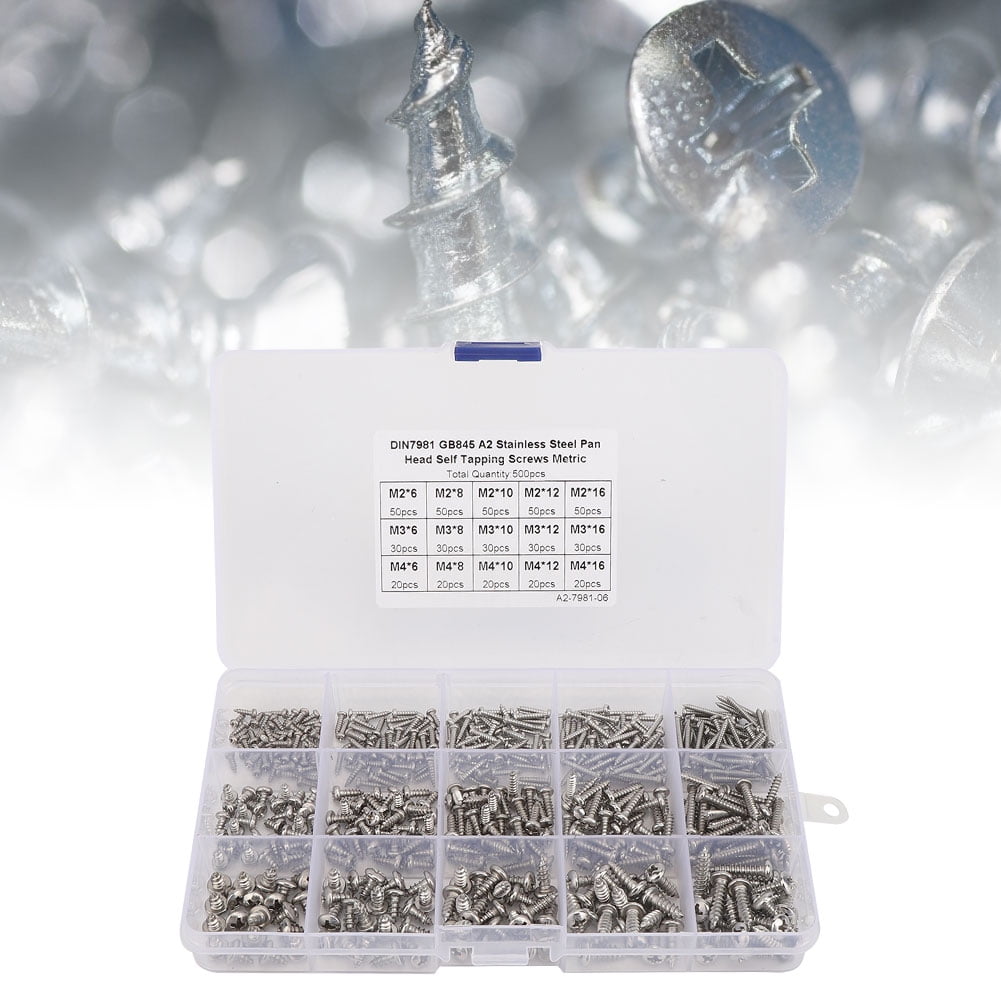 Click here for Lhcer Stainless Steel Screw Set screw Set 500pcs M... prices