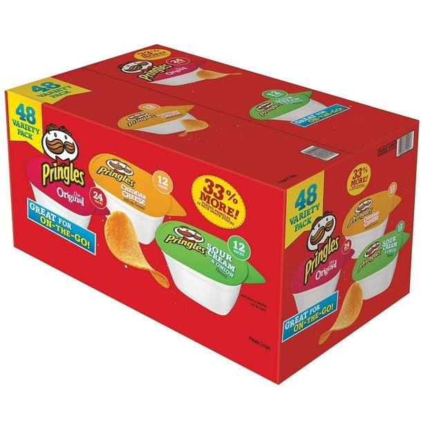 Pringles Snack Stacks Variety Pack (48 ct.) - Walmart.com