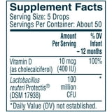 Gerber Good Start Soothe Probiotic Drops with Vitamin D, Colic Liquid ...