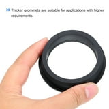 Uxcell T Type Rubber Grommet Mount Dia 63.6mm ID 52mm Seal Protection ...