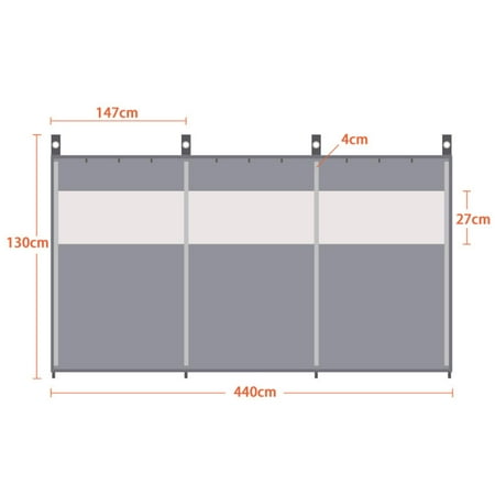 Outdoor Beach Windscreen Privacy Screen Windscreen Bonfire Camping ...