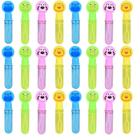 Fun LIttle Toys 24 Pcs Magic Bubble Wands Pinata Stuffers Unbreakable ...