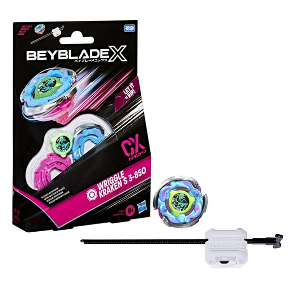 Beyblade X Brush Fox J 9-70GR CX Starter Pack Set with Attack Battling Top & Launcher - Walmart.com