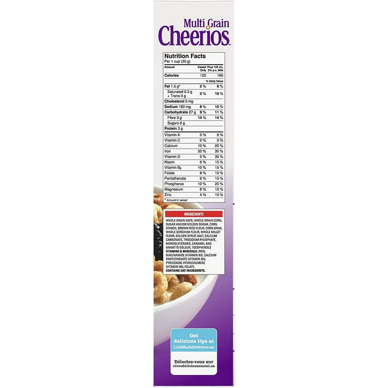 Multigrain Cheerios Ingredients
