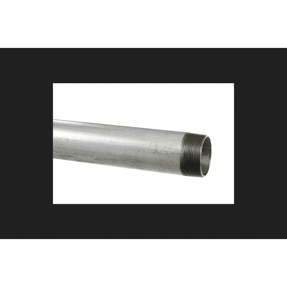 KSD 2 in. Dia. x 10 ft. L Gray Galvanized Steel Pipe - Walmart.com ...