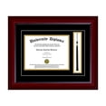 Single Diploma Frame with Tassel and Double Matting for 16" x 12" Tall ...