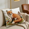 C Cute Embroidery Decorative Throw Pillow Cover With 3D Effect For Sofa ...