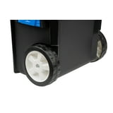 HART 3-in-1 16-Inch Rolling Plastic Tool Box, Black and Blue - Walmart.com