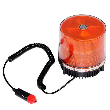 Red and Blue Wireless Rotating Beacon Led Strobe Warning Light Roof Top ...