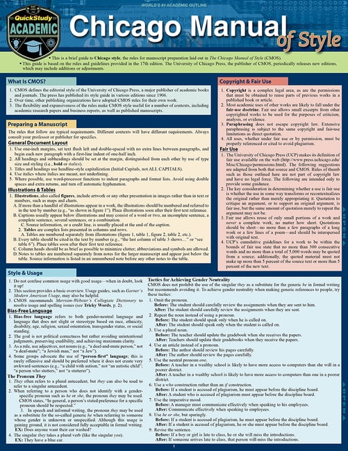 Chicago Manual of Style Guidelines - Walmart.com