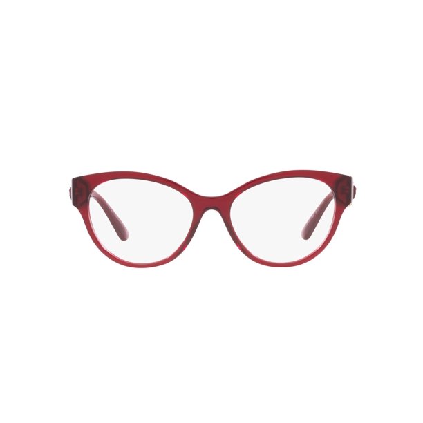 Eyeglasses Versace VE 3313 388 Red Transparent - Walmart.com