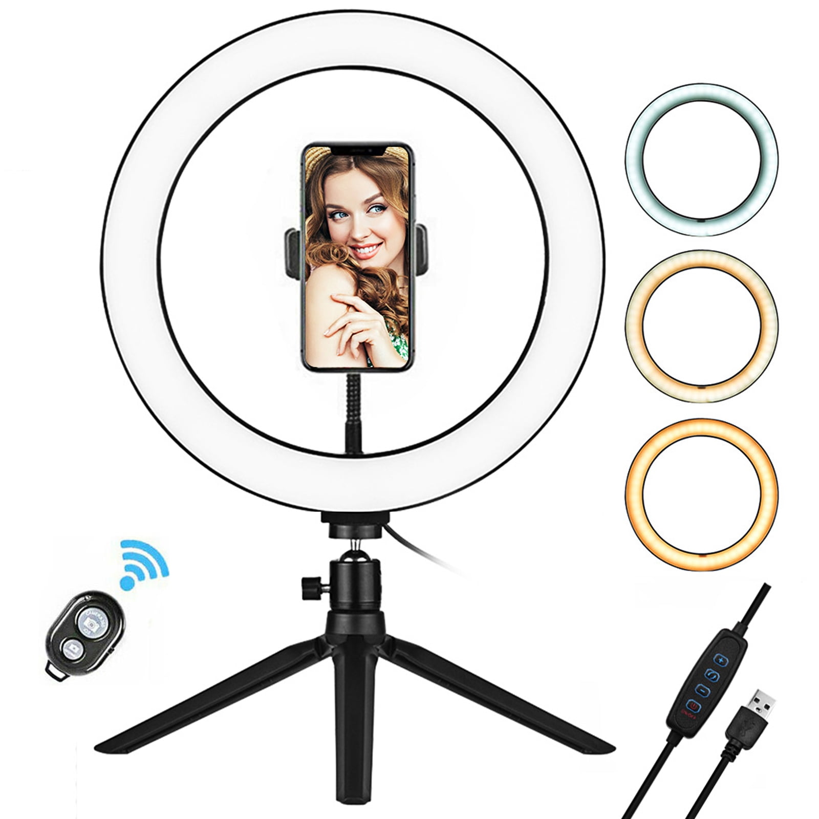 Click here for Oimzzr 10 Inch Led Ring Light With Tripod Stand Ph... prices