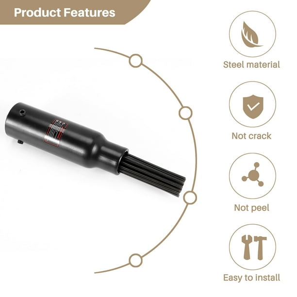 19 Pins Air Descaler Needle Tool Kit Fits Air Chisel Hammer Removes ...