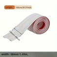 1PC 39.37in Surface Mounted Self-Adhesive Flexible Cable Duct Wall ...