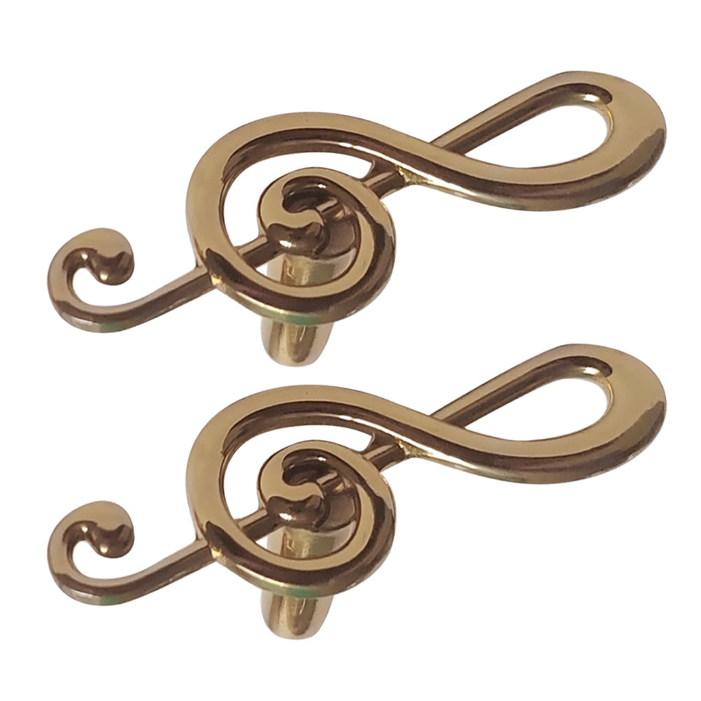 Click here for Ounona 2pcs Antique Brass Music Note Cabinet Knobs... prices