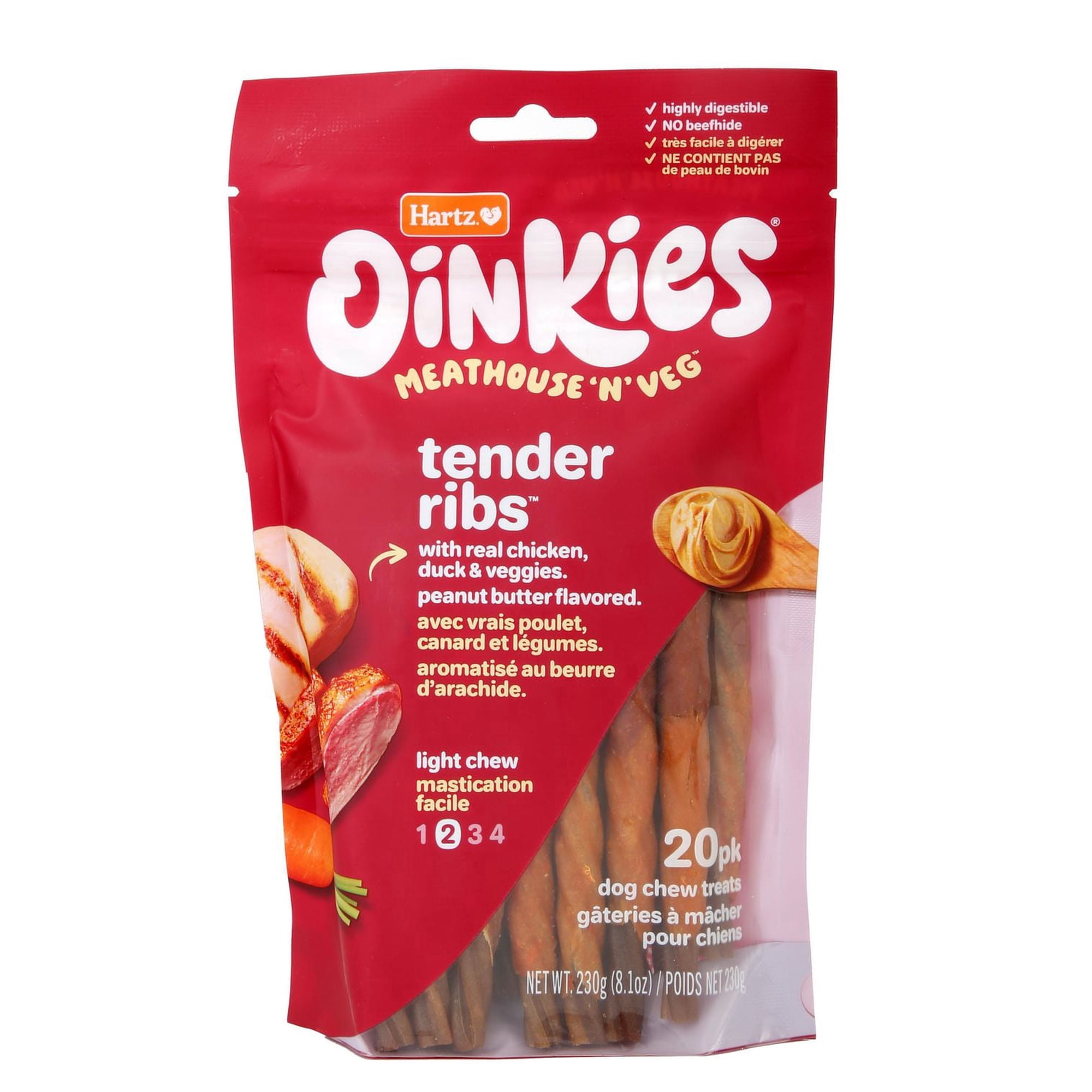 Click here for Oinkies Meathouse Nveg Tender Ribs Dog Treat Chew... prices