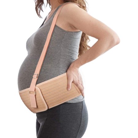 Maternity Belt with Shoulder Straps - Breathable Pregnancy Support Belt ...