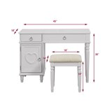 Poundex PDEX-F4179 Vanities, White - Walmart.com