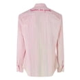 Mc2 Saint Barth Vertical Striped Button-Up Shirt With Embroidered ...
