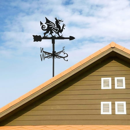 Weather Vane Wind Vane Roof Fence Mount for Garden Crafts Scene Decor ...