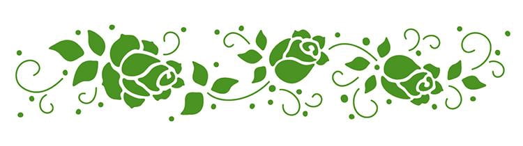 Lea'bilities Border Embossing Folder - Roses - Walmart.com
