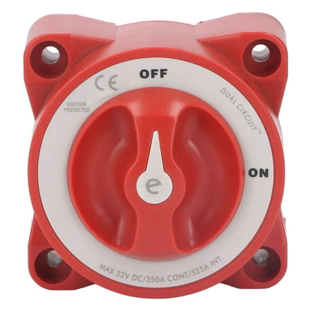 Battery Disconnect Switch, On Off 2 Positions Battery Power Knob Switch ...