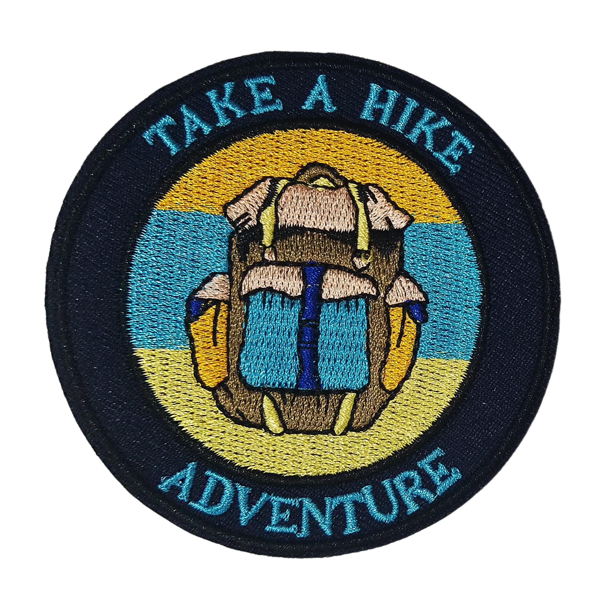 Take A Hike Adventure Embroidered Patch Iron/Sew-On Applique Travel ...
