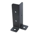 Portable Sturdy Adjustable Deck Post Base Brackets for Support in Garden Terraces and Balconies ...