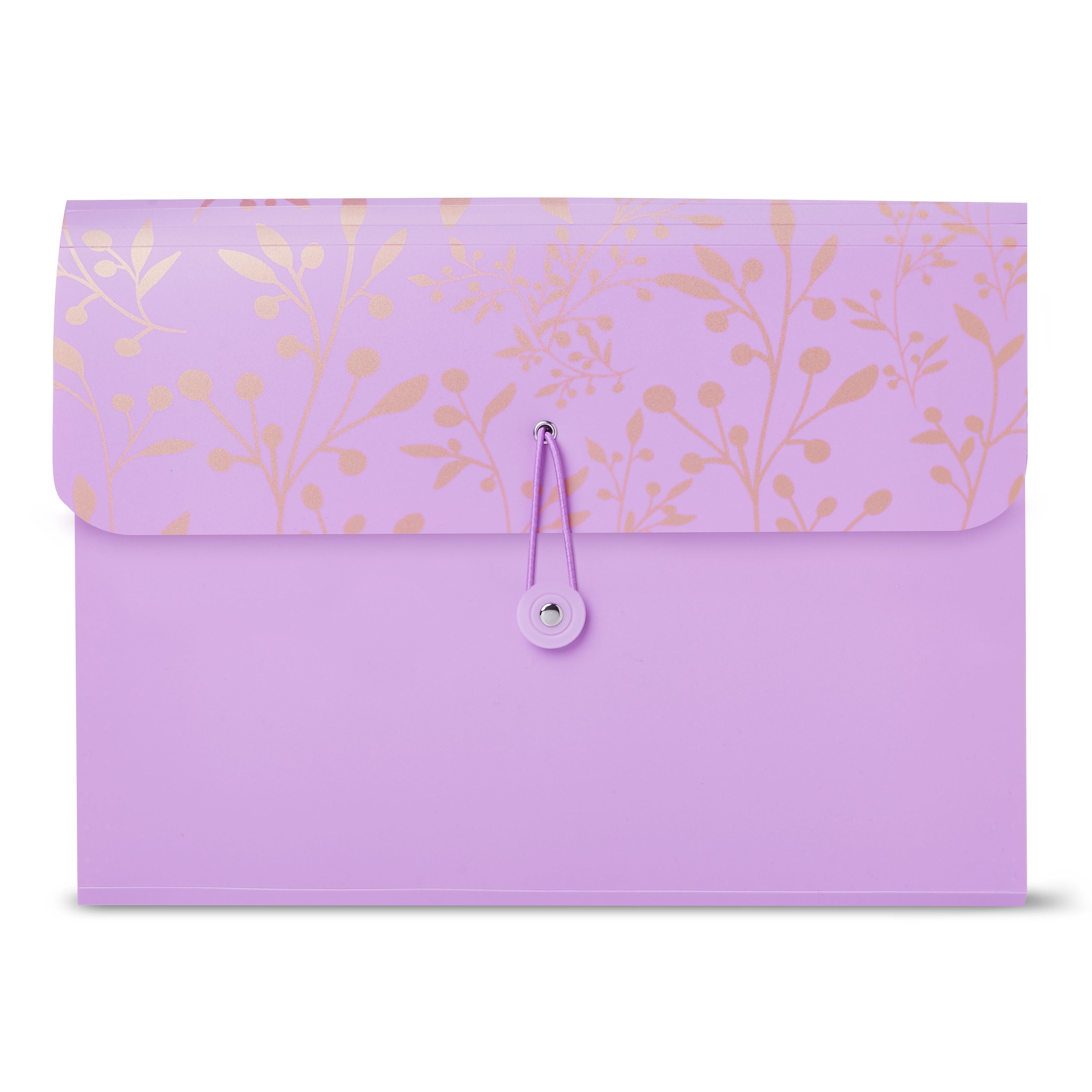 Pen + Gear Letter- Size 13 Pocket Poly Expanding File Folder Violet ...