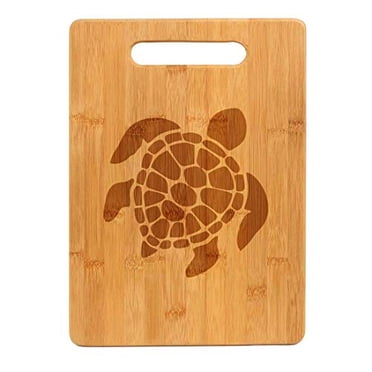 Totally Bamboo Sea Turtle Shaped Serving & Cutting Board - Walmart.com