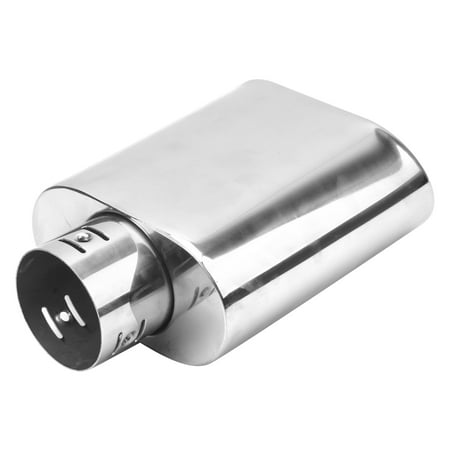 Peahefy Car Exhaust Tip,Universal Rear Exhaust Tail Pipe Tips 304 ...