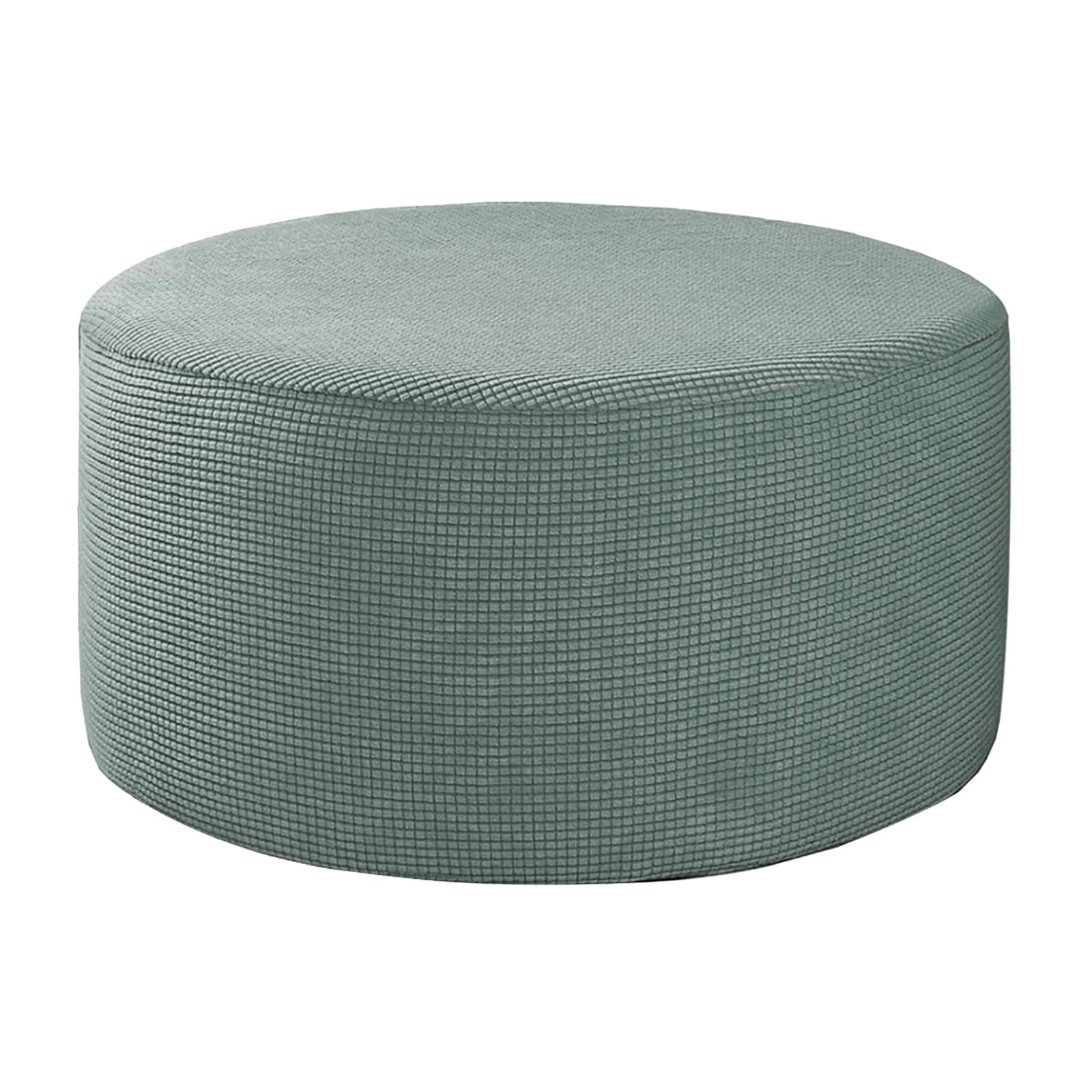 Round Pouf Covers Round Cover Protecter Dust - Green - Walmart.com