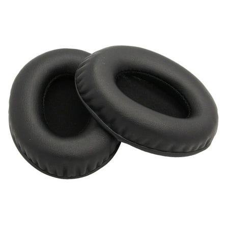 Cushion Black White Oval Ear Cups Over-Ear Noise Isolation Earpads ...