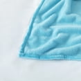 IR Imperial Rooms Soft and Warm Fuzzy Full/Queen Light Blue Fleece ...
