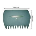 Fmxomd 2pcs Portable Plastic Large Garden And Yard Leaf Hand Leaf Rakes ...