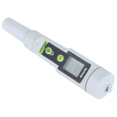Digital Salinity Meter, Pen Type Durable Salinity Detector Portable 0 ...