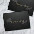Great Papers! Gold Grad Foil Matte Personal Thank You Notecards Black ...