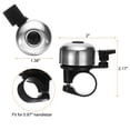 Bike Bell Aluminum Mini Bicycle Bells with Loud Crisp Clear Sound Bike ...