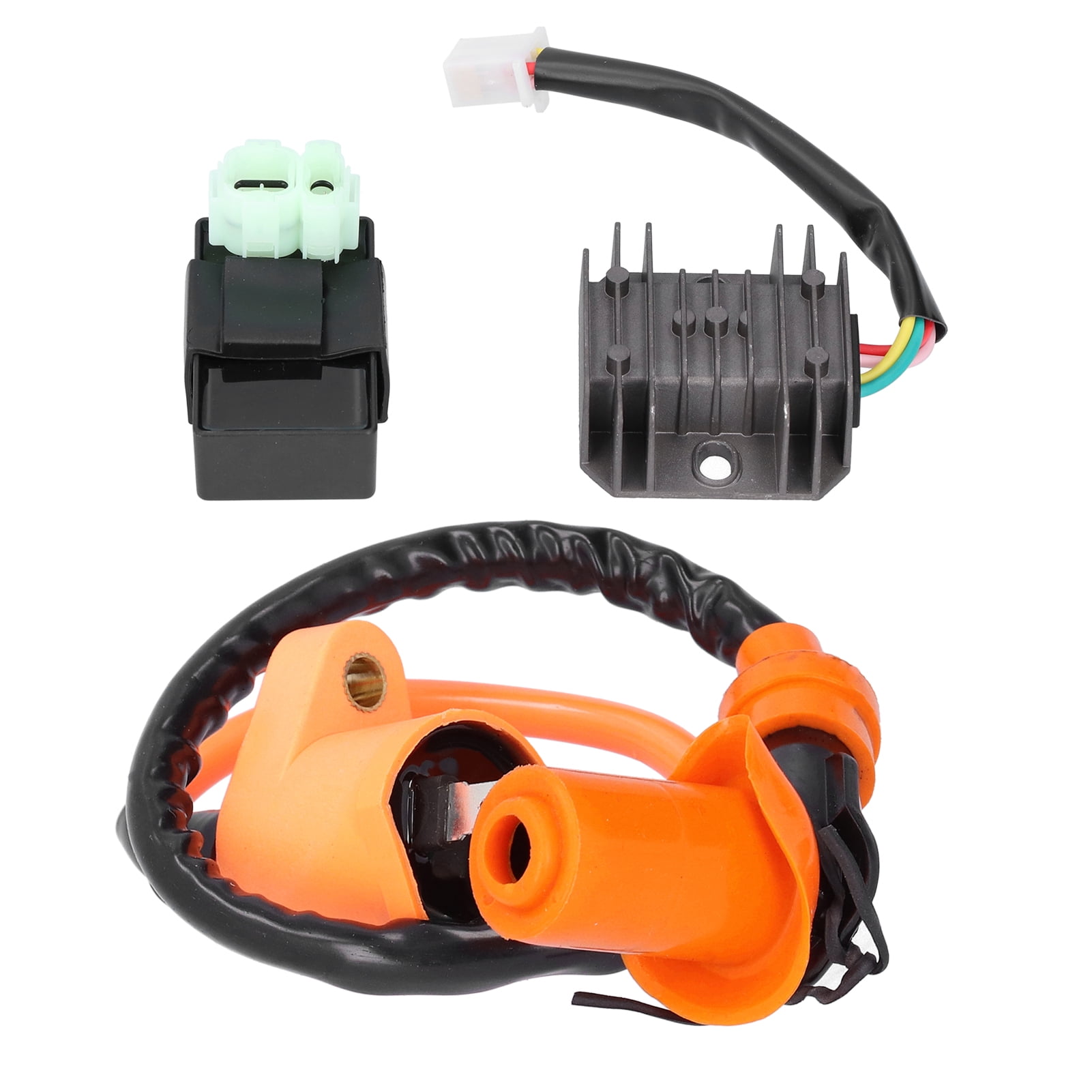 Bobina de encendido Jadeshay con CDI y bujía A7TC para motores GY6 50cc ...
