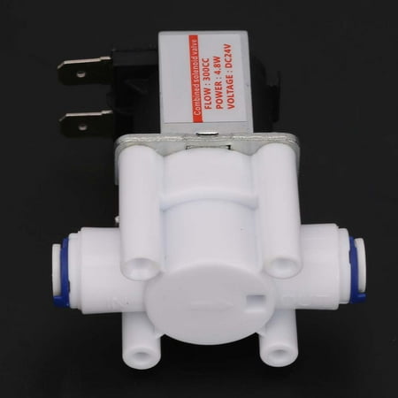 Waste Water Solenoid Valve 300cc 24V Normally Closed Type Quick-Connect Valve For Pure Water ...