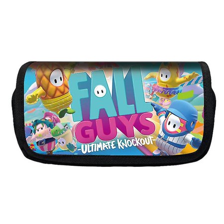 Jelly Bean Fall Guys Double Flap Pencil Case Polyester Children's ...