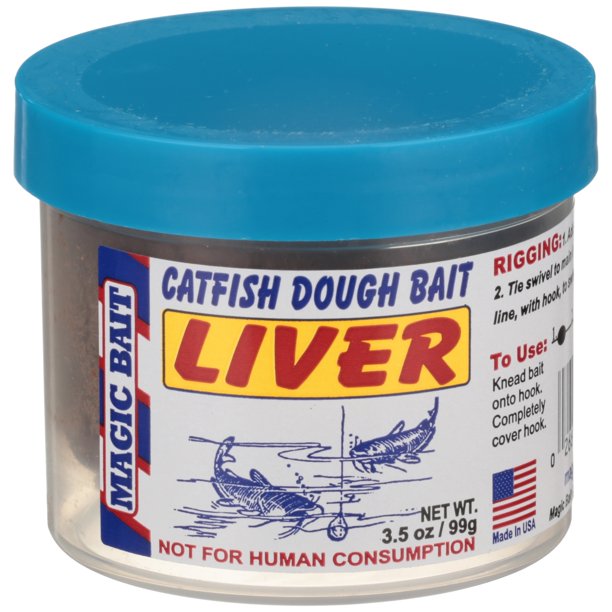 Magic Bait Liver Catfish Dough Bait, 3.5 oz - Walmart.com