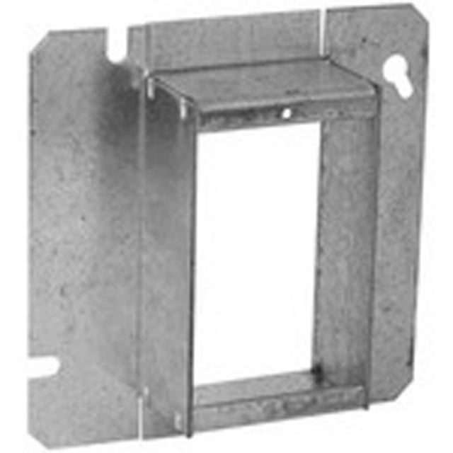 Hubbell-Raco 898 4-11/16" Square Cover, 1-Device, Mud Ring, 1-1/2" Raised, Drawn - Walmart.com