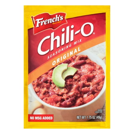 French's Original Chili-O Seasoning Mix, Quick Chili Preparation, 19.25 ...