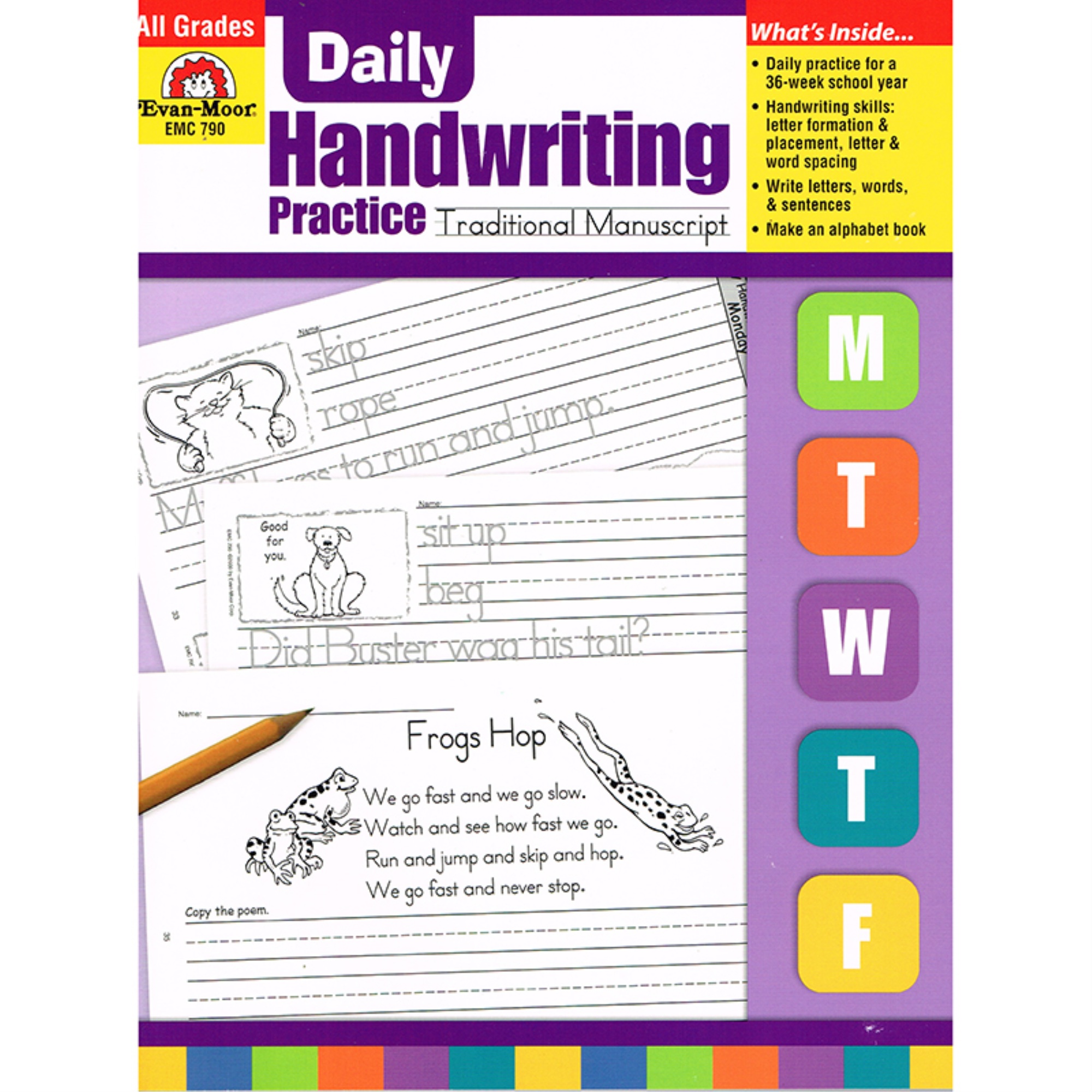 Manuscript Handwriting Templates